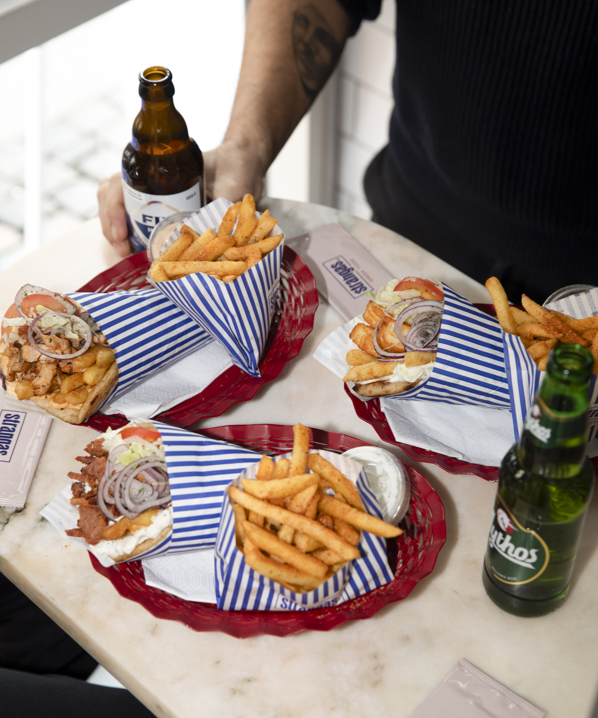 Pick any gyros combo at Strangas in city center – The guy who went from ...